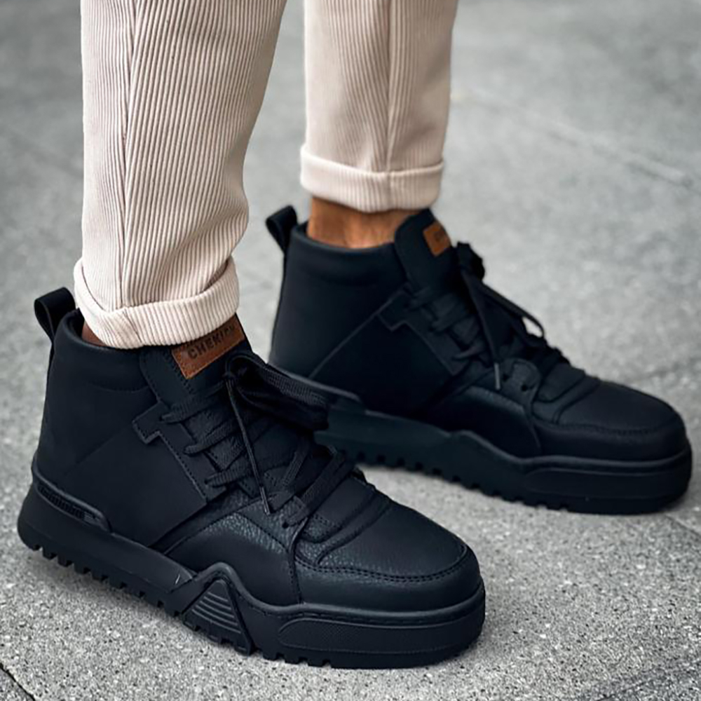 Mens Boots - Black 2 - 057